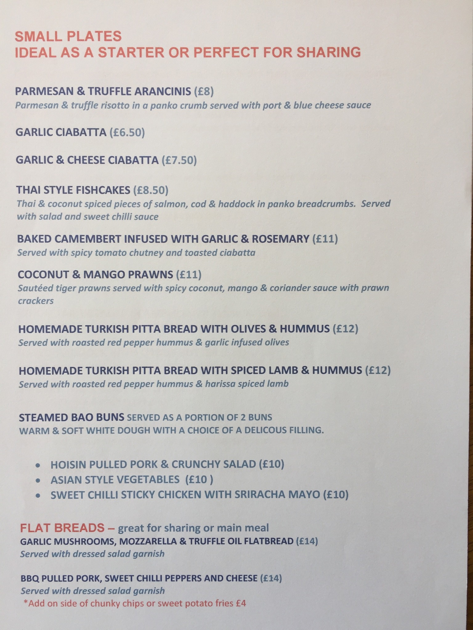PORTLAND MENUS — The Portland Inn