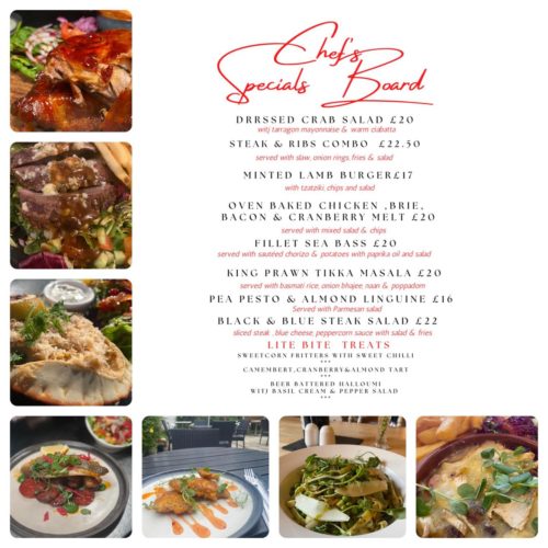 PORTLAND MENUS — The Portland Inn